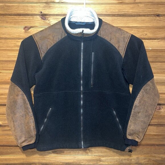 Kuhl | Sweaters | Kuhl Alpenwurx Mens Large Full Zip Black Fleece ...